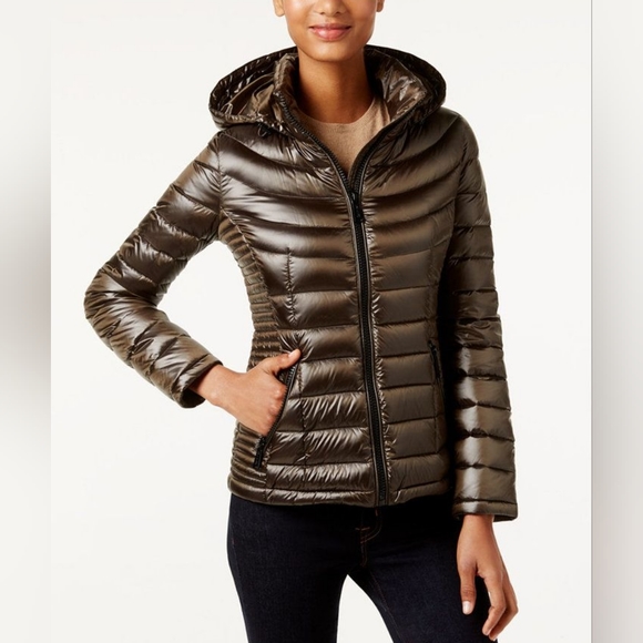 Calvin Klein | Jackets & Coats | Calvin Klein Bronze Puffer Jacket ...